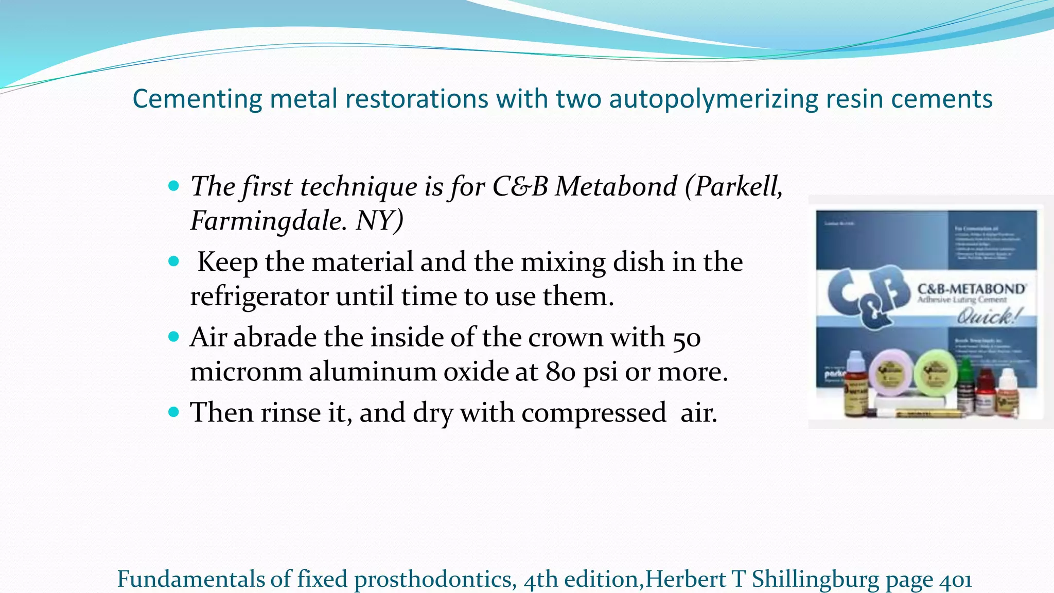 Adhesive resins,Dr Justin Ninan | PPTX