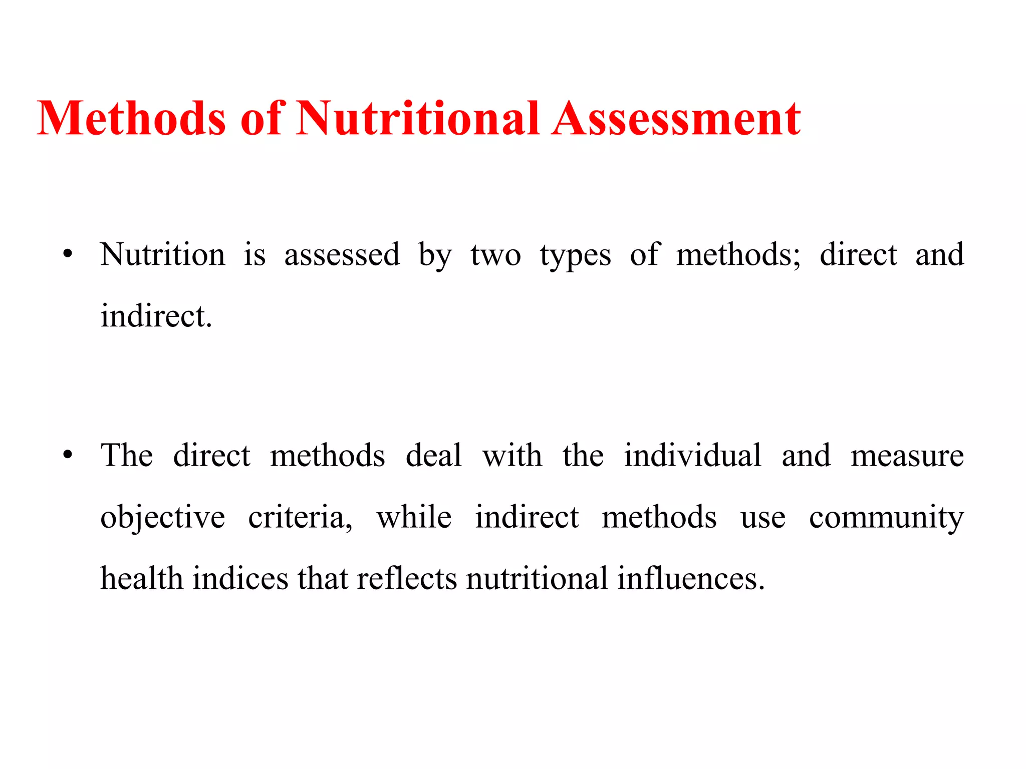 NUTRITIONAL SURVEYS and its evaluation | PPTX