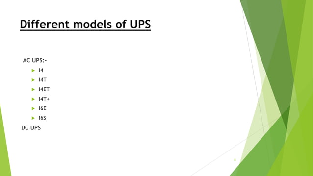 UPS Design | PPT