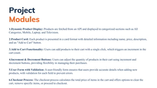 industrail tarining presantation of internship | PPT