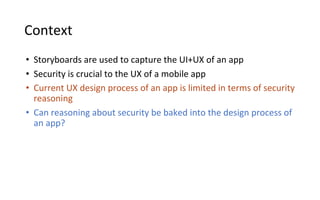 SeMA: A Design Methodology for Building Secure Android Apps | PDF