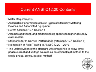 ANSI Standards & Updates | PPT