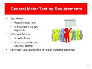 Customer Request Field Meter Testing Programs | PPT