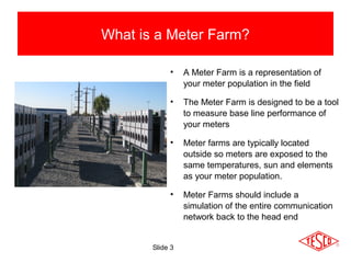SEMA - 2016 Meter Farms, New Tools for AMR and AMI Meters | PPT