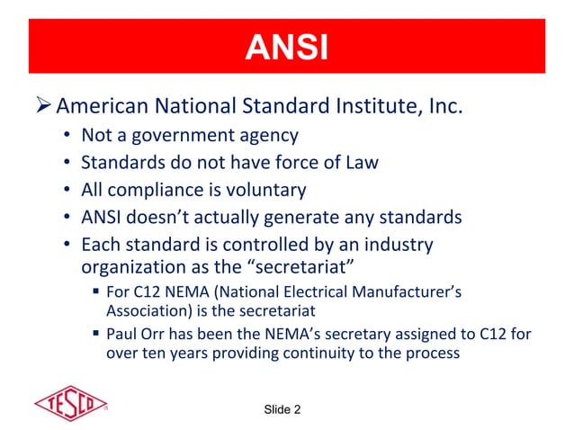 ANSI Standards and Recent Updates that Affect Metering | PPT