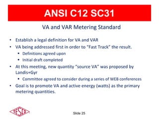 ANSI Standards and Recent Updates that Affect Metering | PPTX