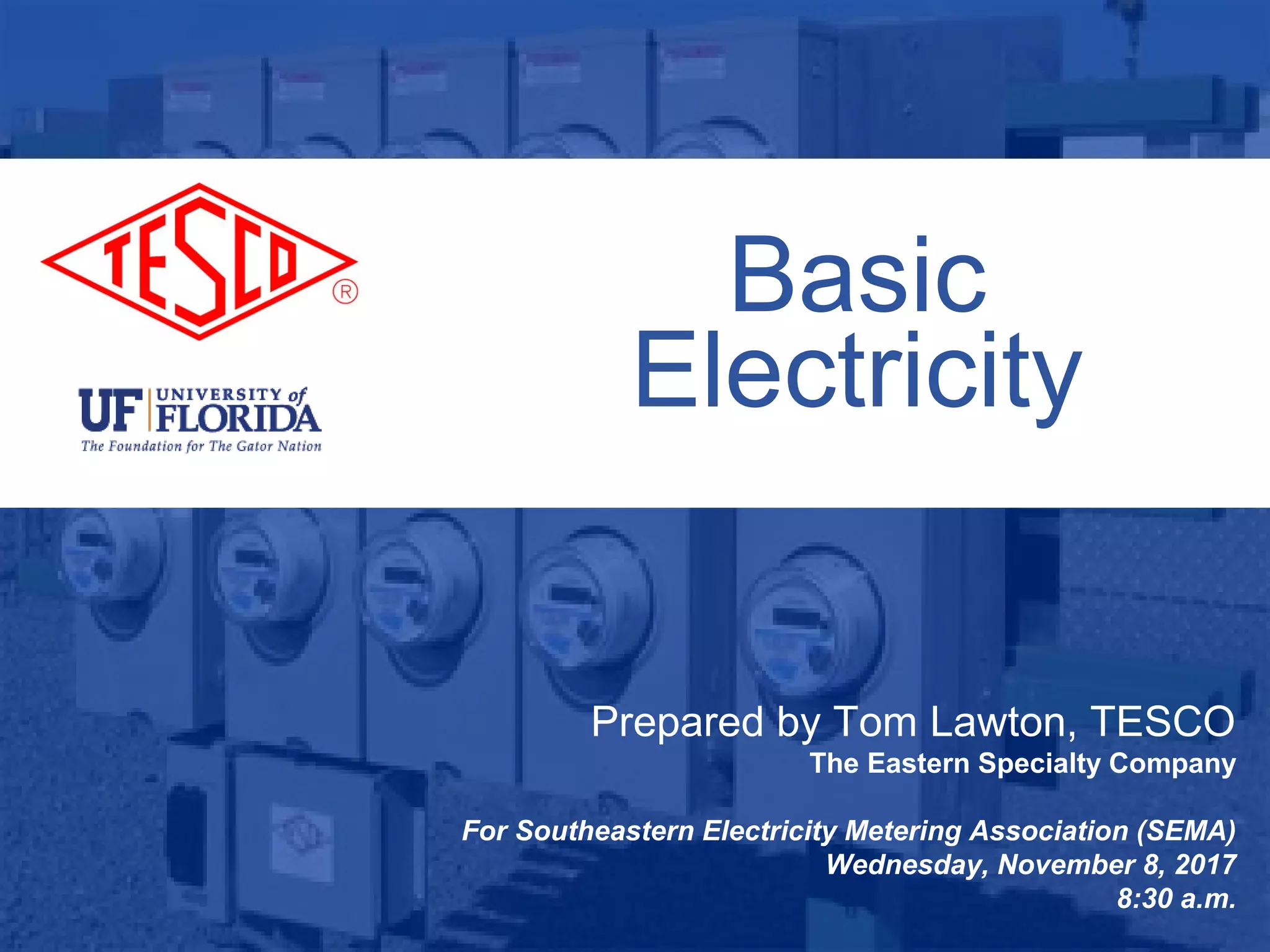 Basic Electricity | PPT | Physics | Science