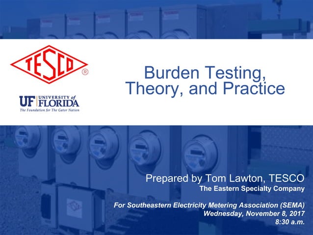 Burden Testing, Theory, and Practice | PPT | Physics | Science