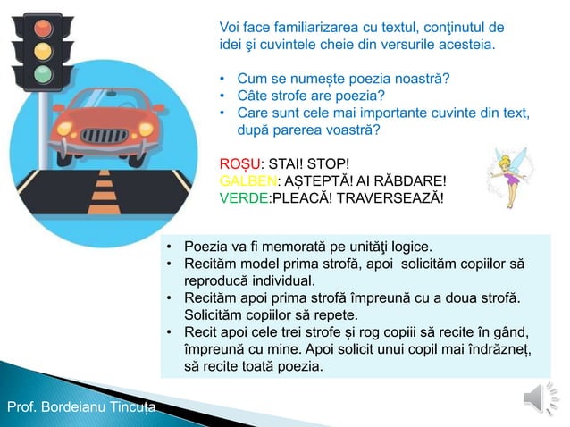 Semaforul memorizare | PPT