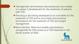 Semaglutide journal club | PPTX