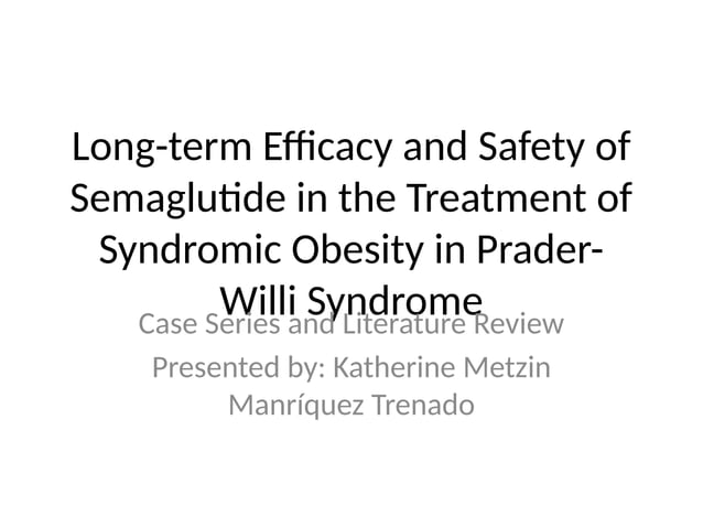 Semaglutide_PWS_Presentation medicina presentación | PPT