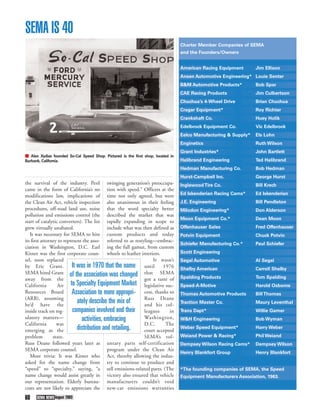 Sema History | PDF | Automotive Industry | Industries