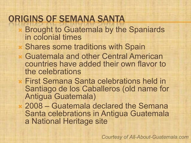 Semana Santa In Guatemala | PPT