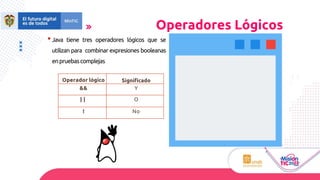 Semana 1 Estructuras de Control en Java | PPT