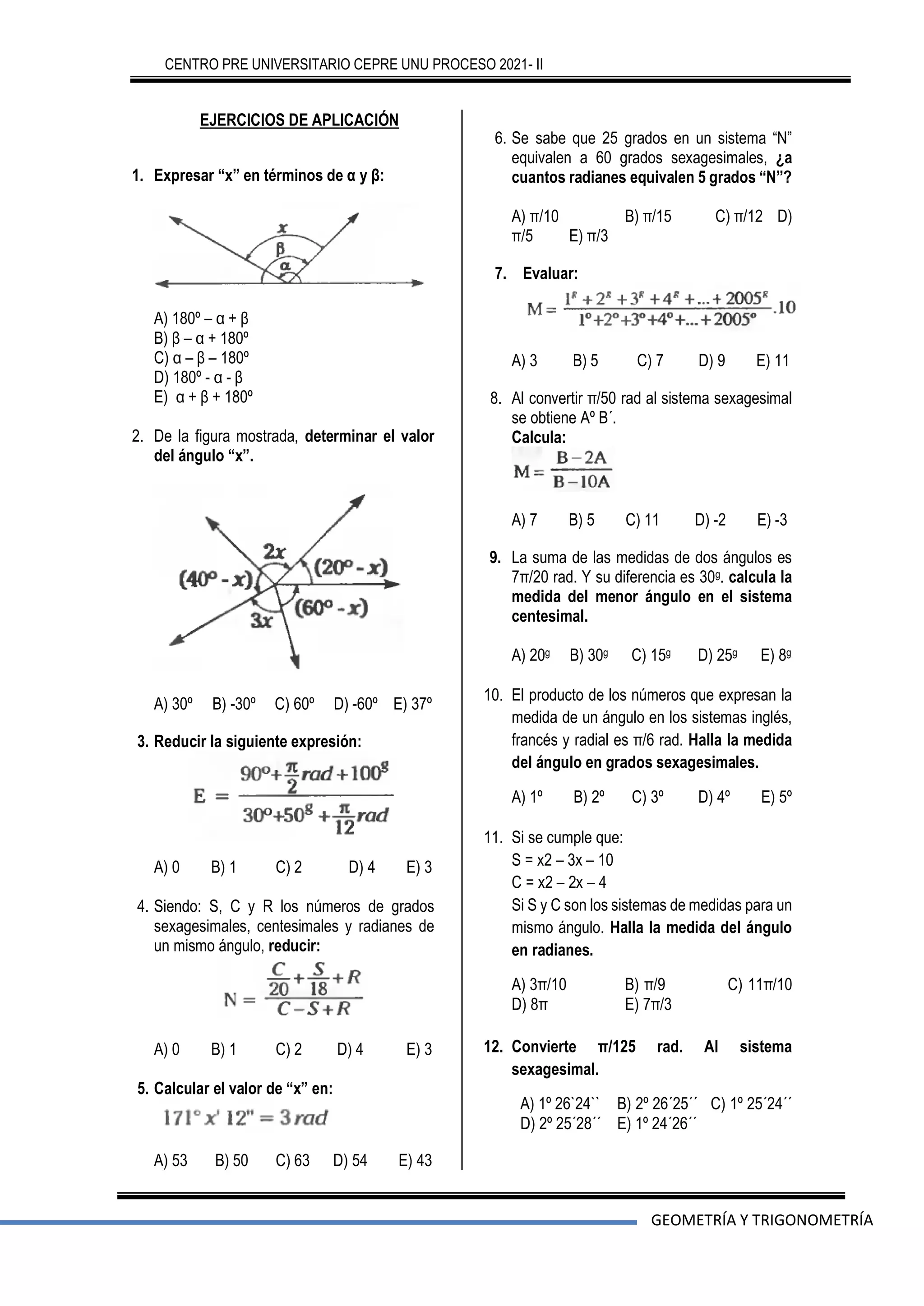 Semana 1 geo y trigo | PDF