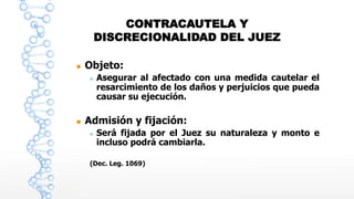 PROCESOS CAUTELARES | PPTX