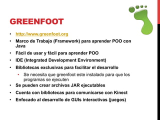 Introducción a la POO con Greenfoot | PDF