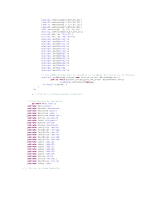 Semana 12 interfaces gráficas de usuario | DOCX