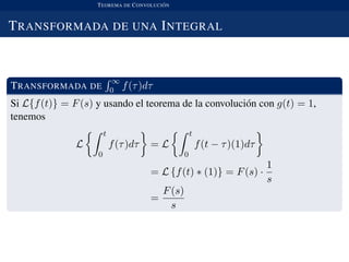 Teorema de Convolución | PDF