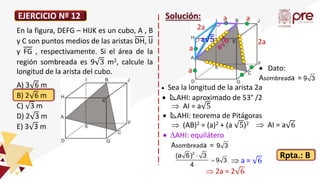 Algebra acompañado de prisma y también los poliedros | PPTX
