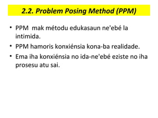 FILOZOFIA EDUKASAUN PAULO FREIRE | PPT