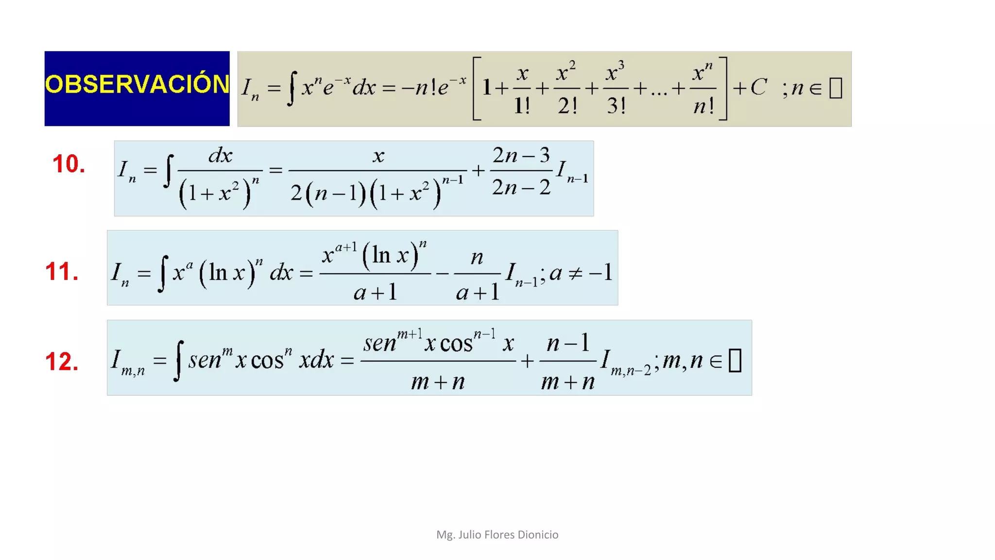 Cálculo II - Semana 1 - Antiderivadas.Semana Integral indefinida ...