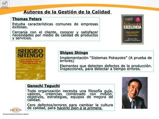 Semana 1 la administracion de la calidad y su evolucion | PPT