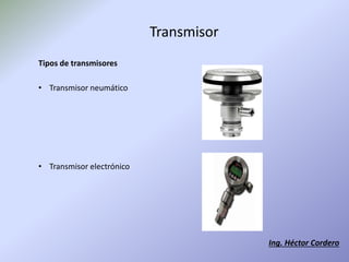 Semana 1 y 2 instrumentacion y control | PPTX