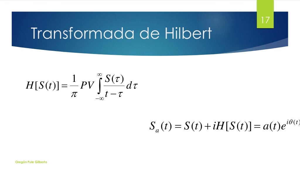 Transformada Hilbert-Huang