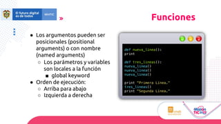 Semana 3 Fundamentos de Python(Funciones y Métodos) | PDF