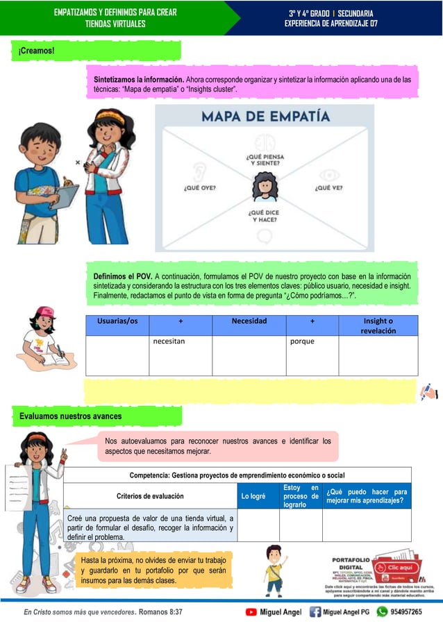 Semana 28 ept 3° y 4° grado | PDF
