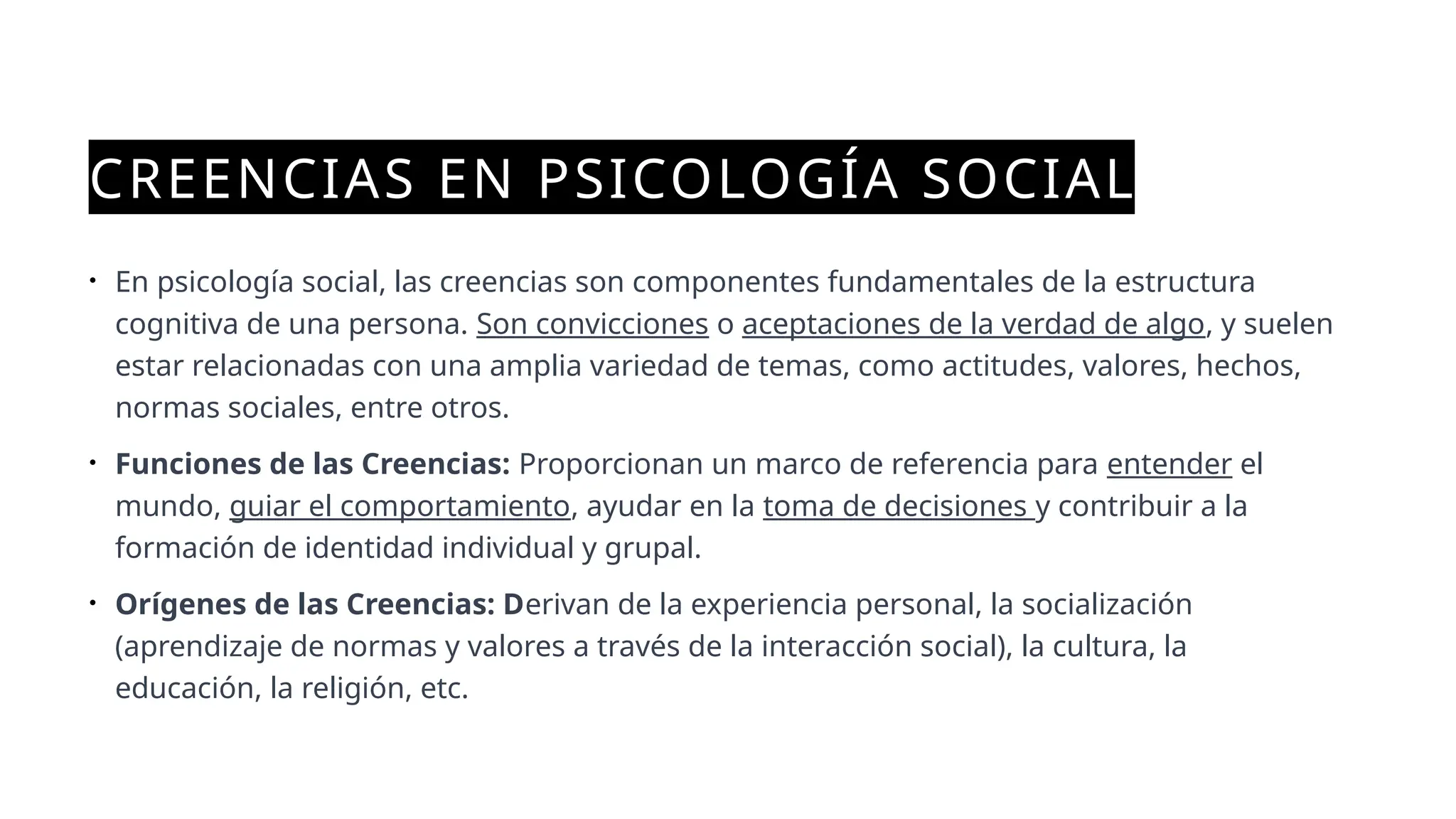 Semana 3 - Las normas, creencias y valores como base de la Psicología ...
