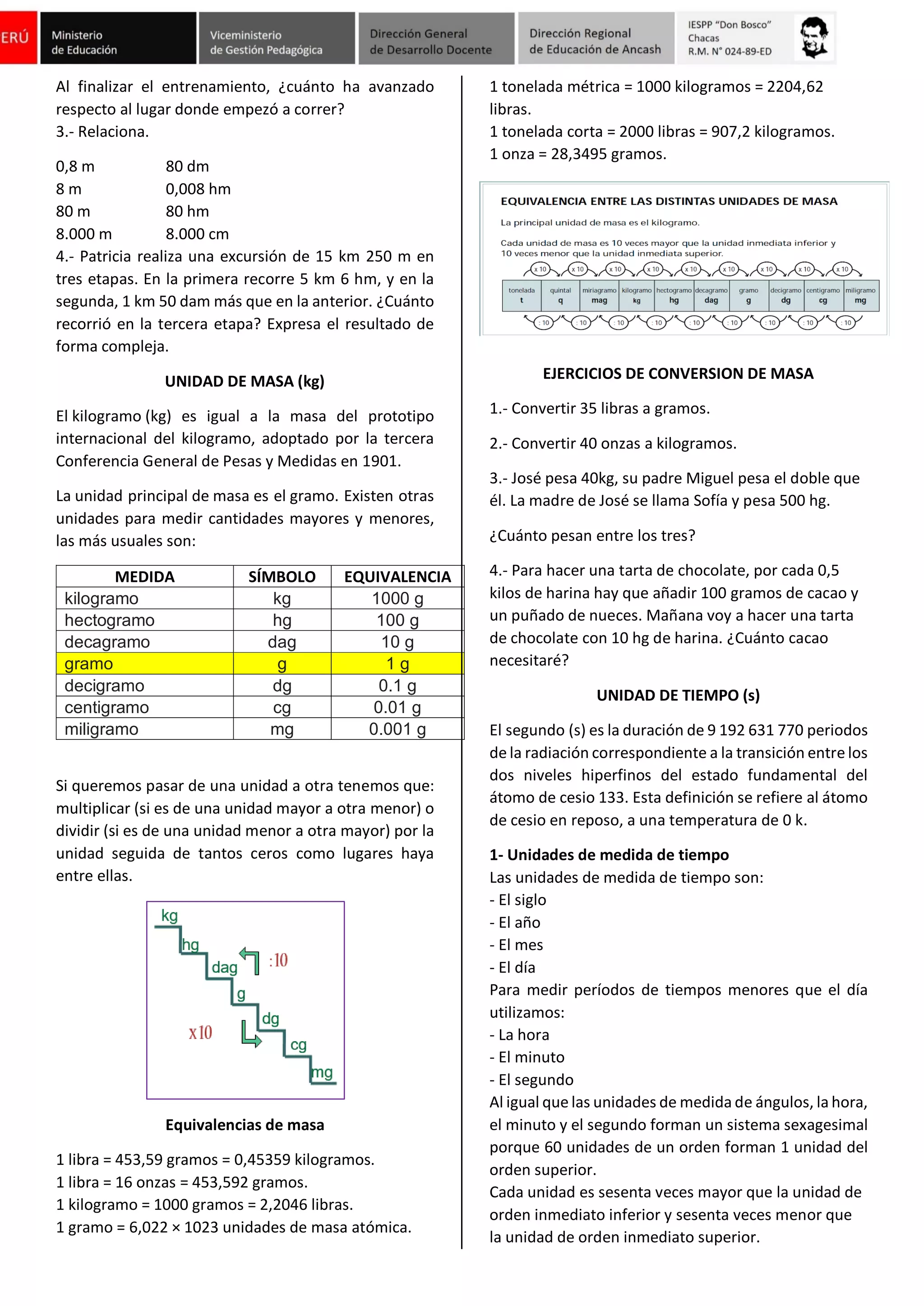 Semana 3 unidades de medida en el sistema internacional | PDF