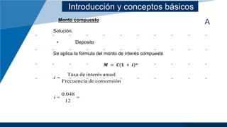 Interés compuesto. | PDF