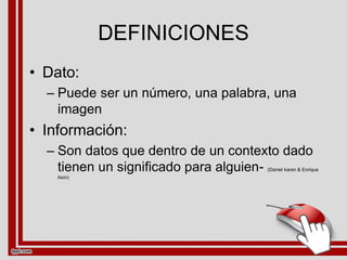 Semana 4 sistemas de información | PPTX
