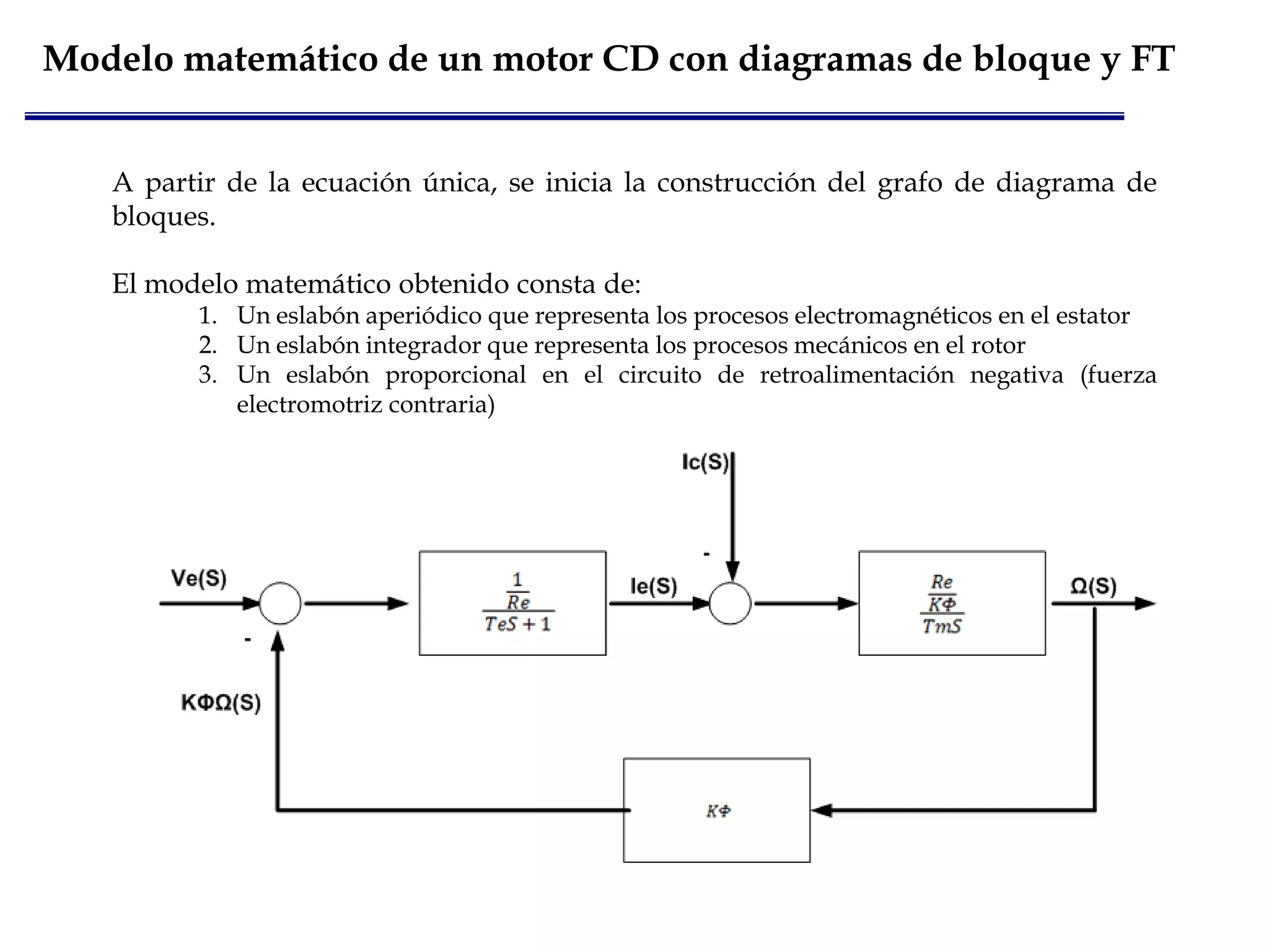 diagramas de bloque y funciones de transferencia | PPTX
