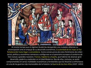Tránsito De La Edad Media A La Edad Moderna Pdf