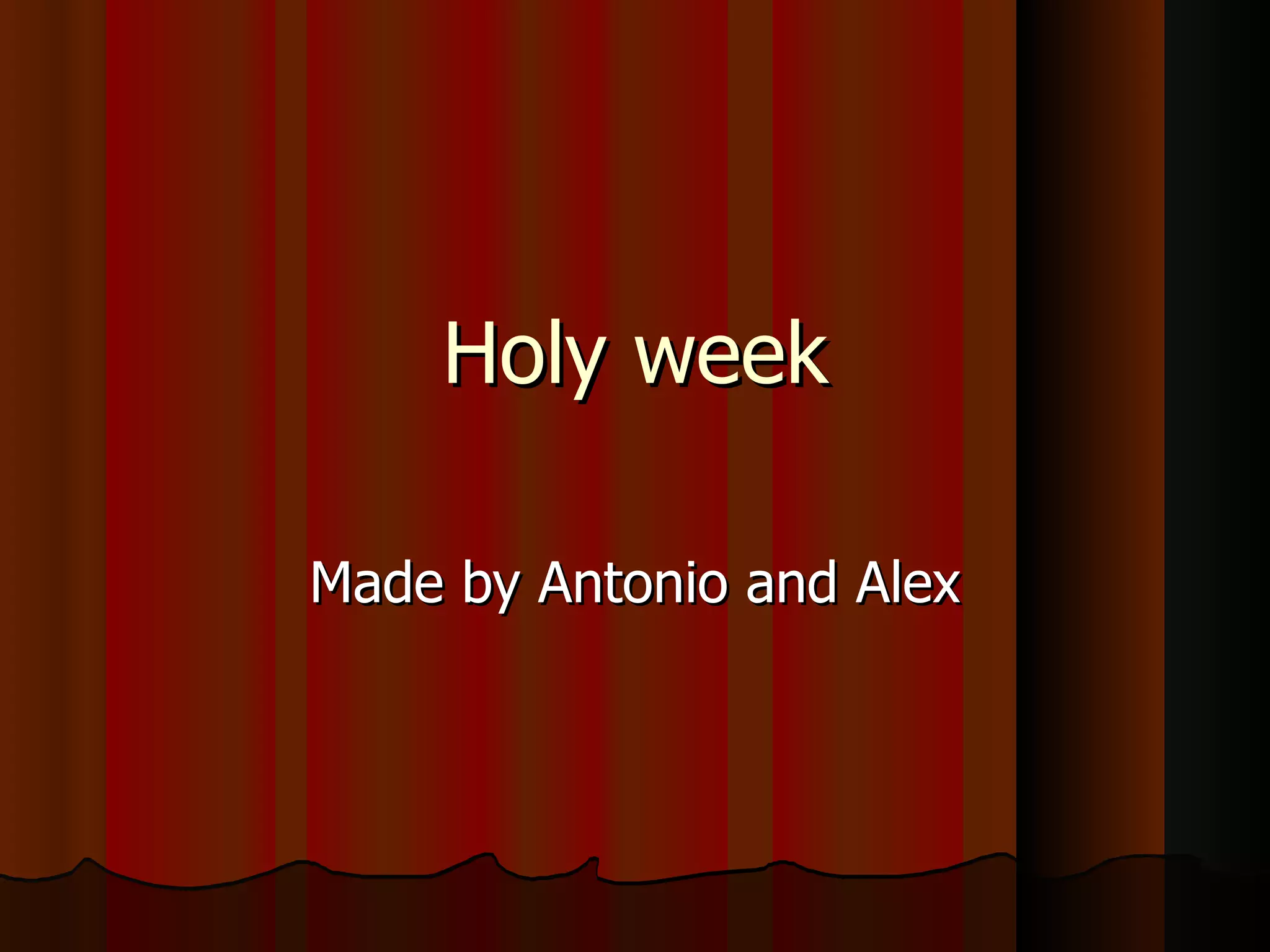 Semana santa | PPT