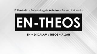 Semangat, entheos | PDF