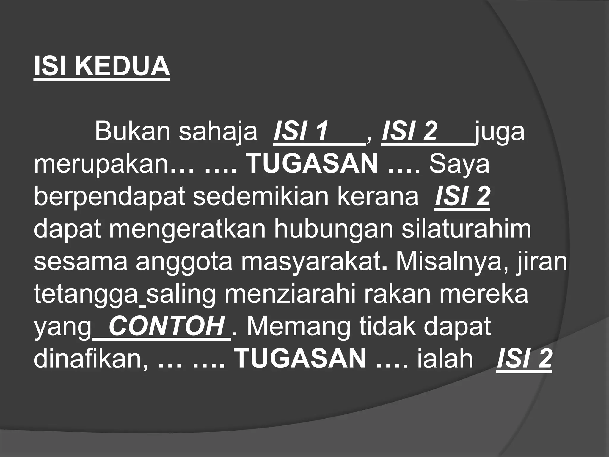 Semangat kejiranan | PPTX