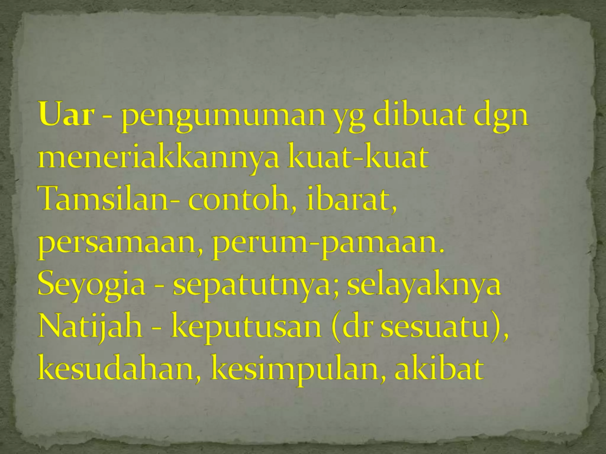 Semangat kejiranan | PPTX