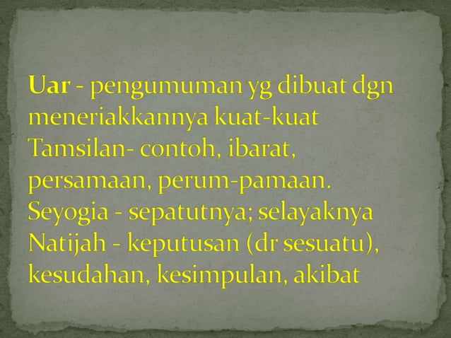 Semangat kejiranan | PPTX