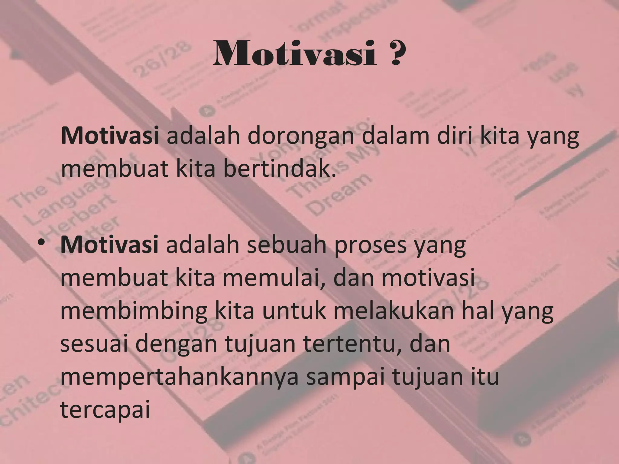Semangat kerja | PPS