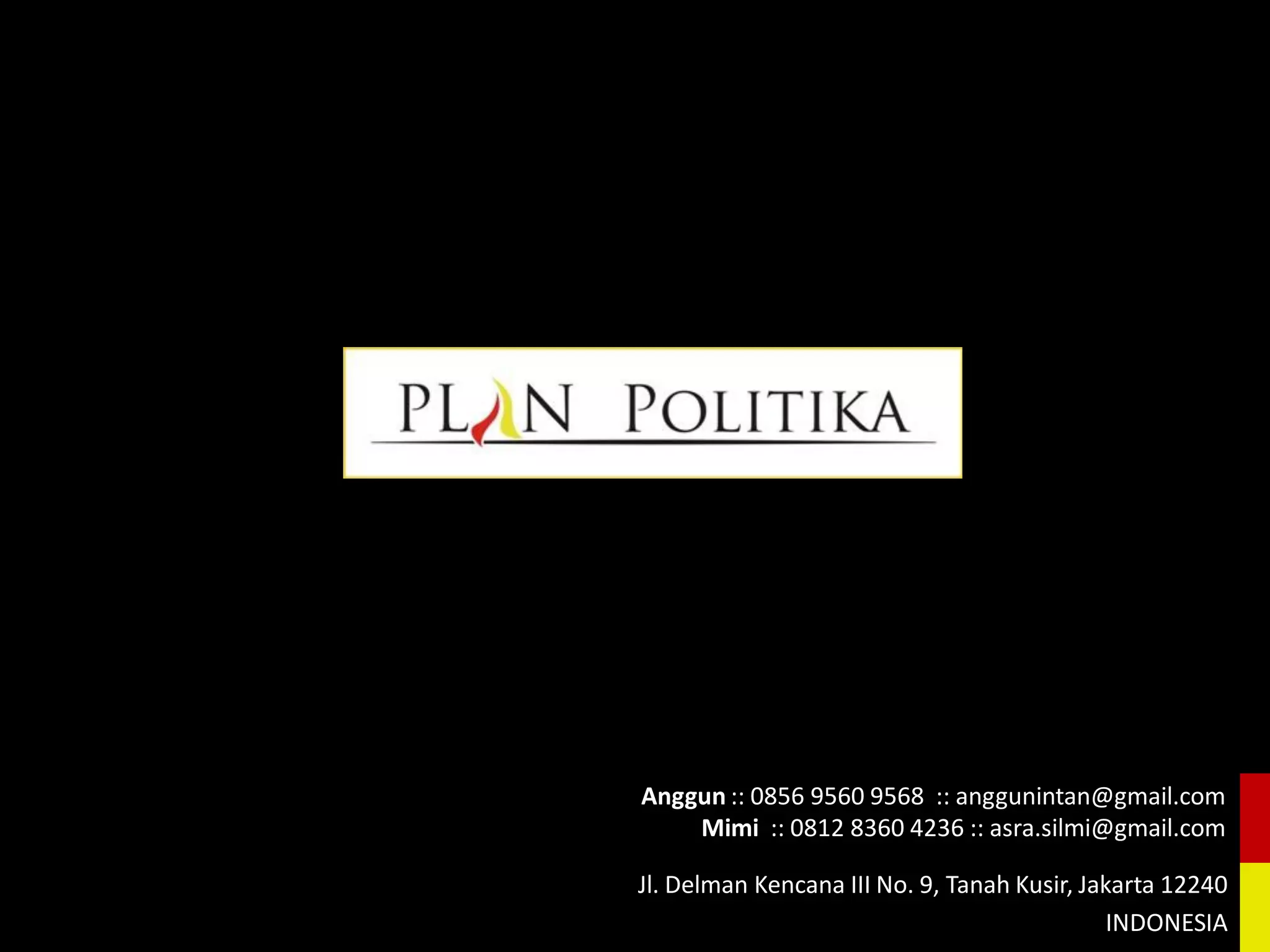 [plan politika] Politik dan Pemuda Indonesia : Semangat Sumpah Pemuda, Masihkah Ada? (Slide by ...