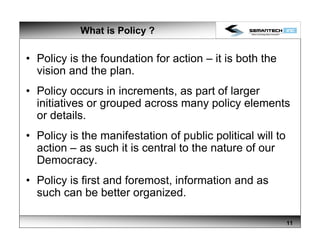 Policy Integration | PPT