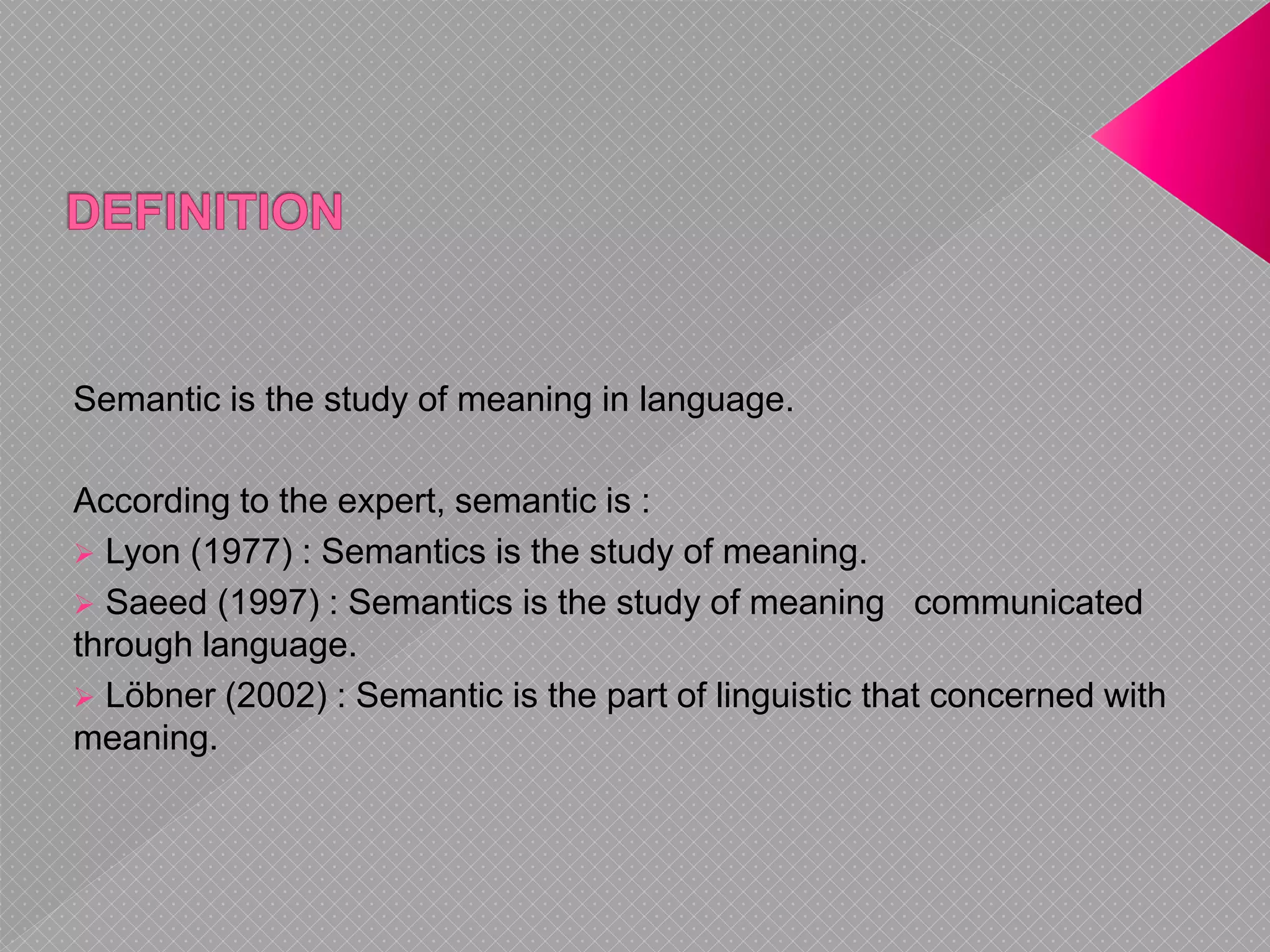 Semantic | PPTX