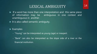 Semantic interpretation | PPTX