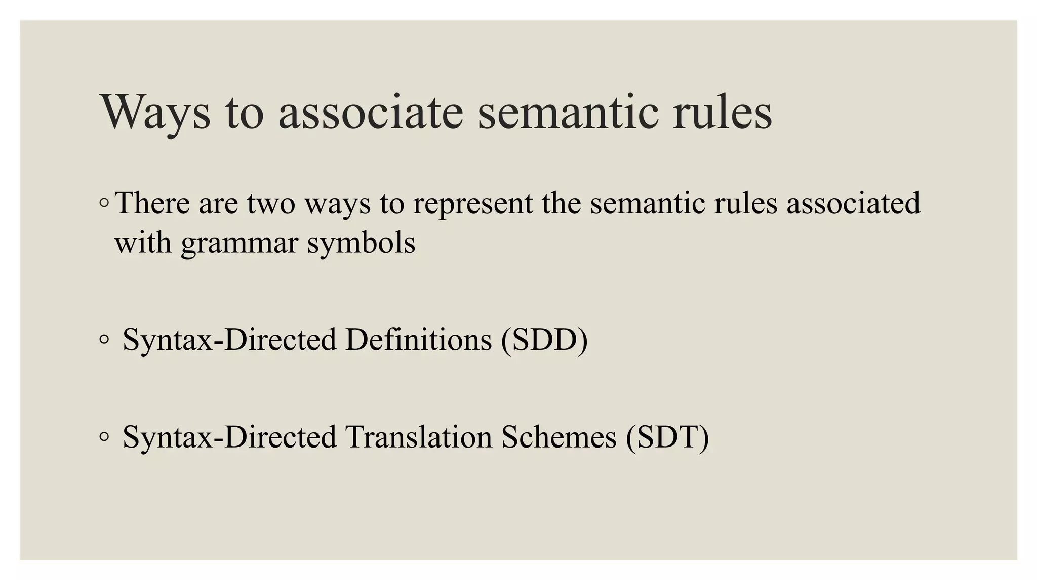 Semantics analysis | PPTX