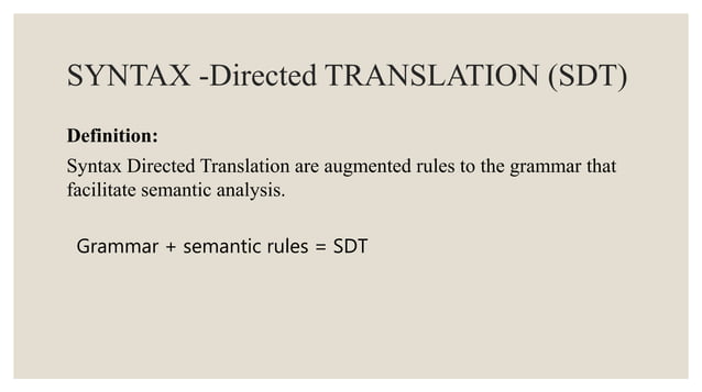 Semantics analysis | PPTX