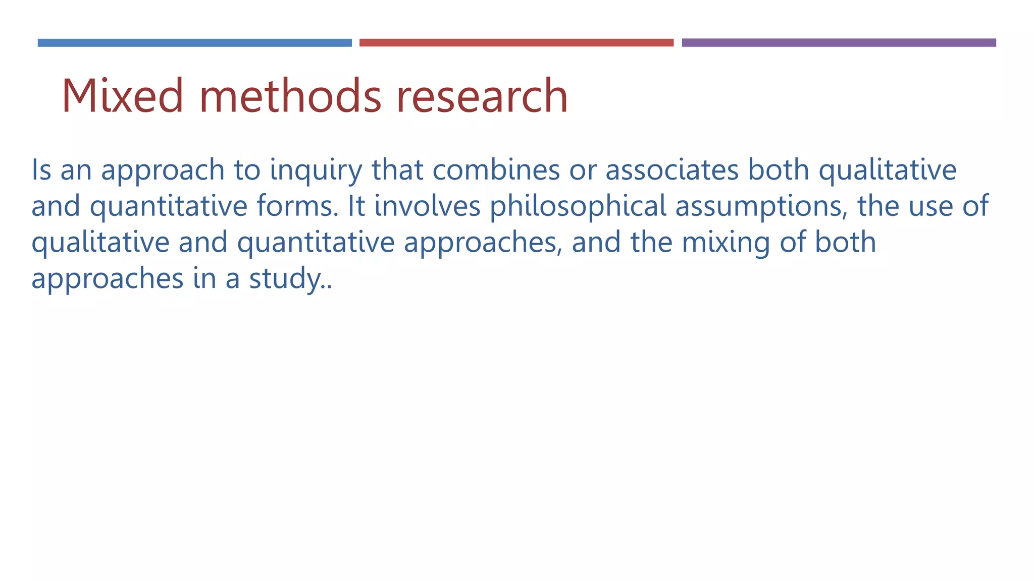 The selection of a research design | PPTX